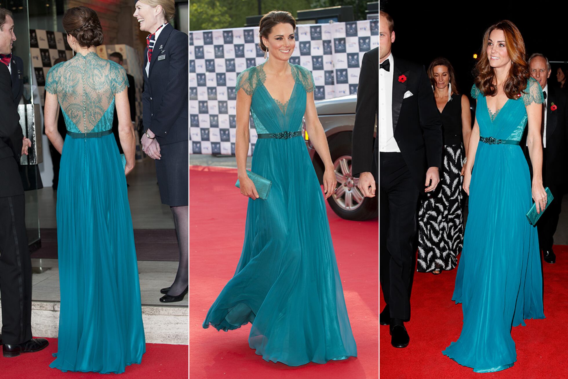 De Isabel II a Kate Middleton: el azul favorito de los ‘royals’ viene ...