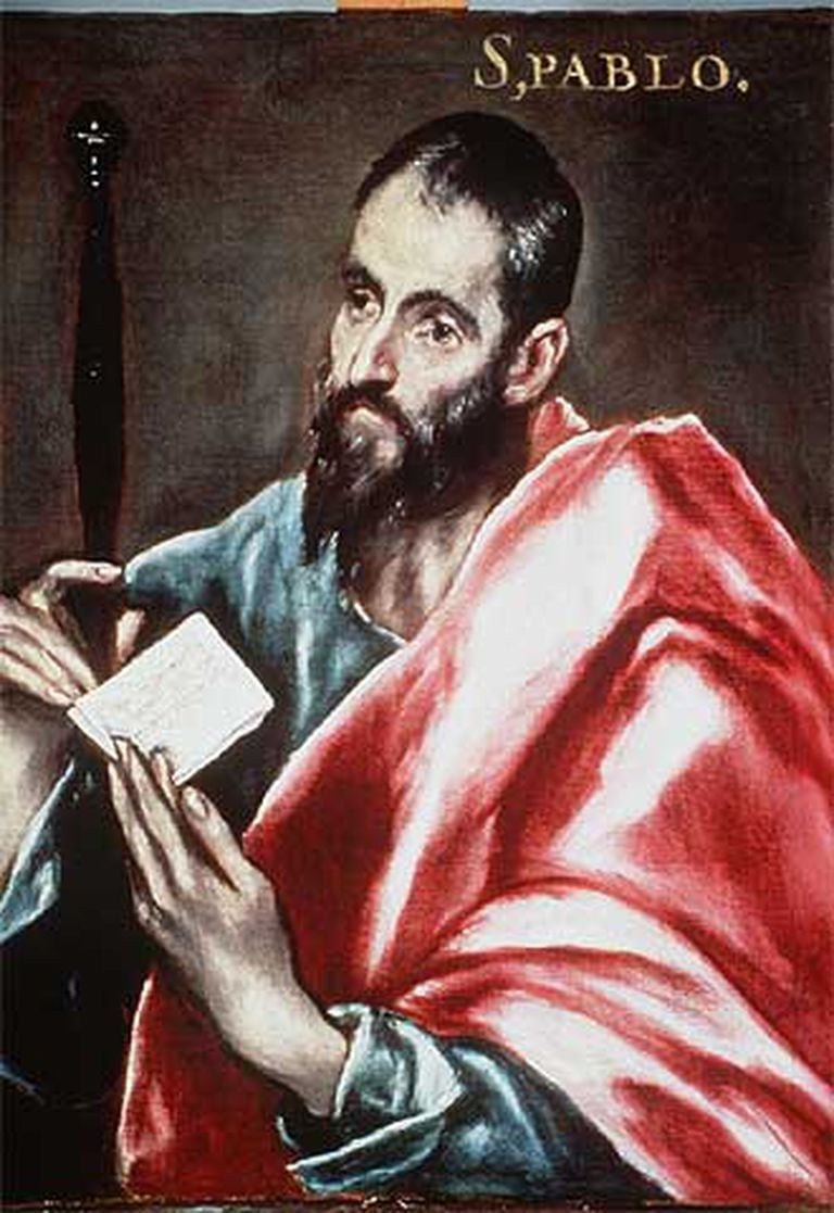 El óleo 'San Pablo' de El Greco | Babelia | EL PAÍS
