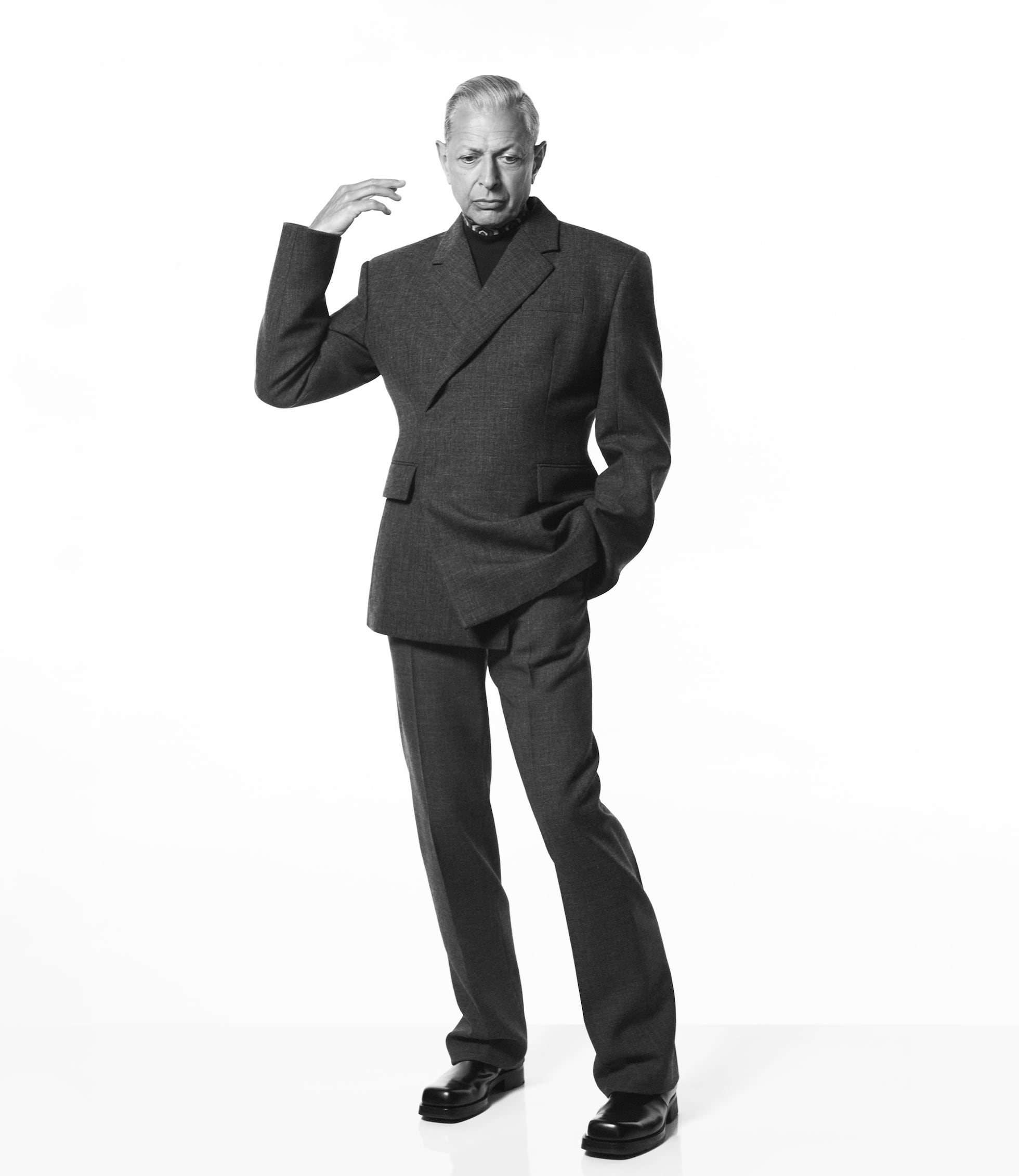 Extravagante, atractivo y encantador: el truco de Jeff Goldblum para ...