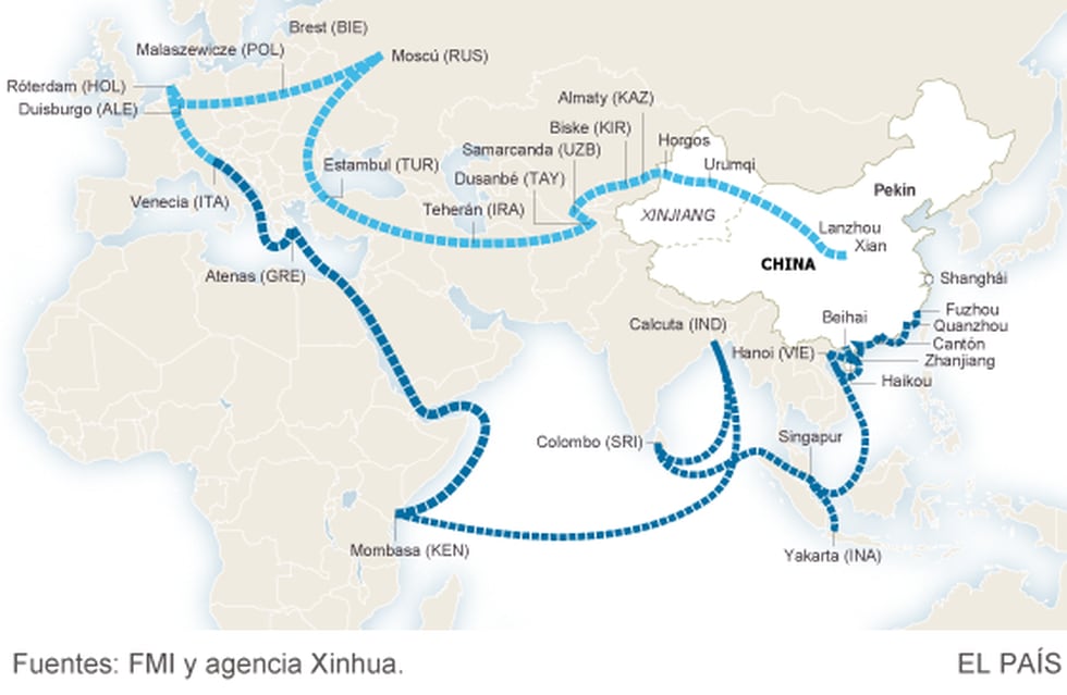 Las nuevas rutas chinas de la seda | Internacional | EL PAÍS