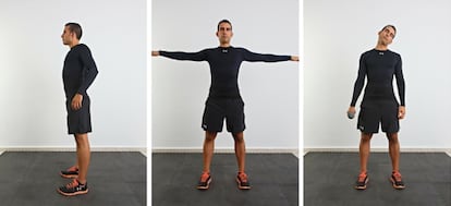 Cinco ejercicios sencillos para aliviar el dolor de hombro | ICON | EL PAÍS