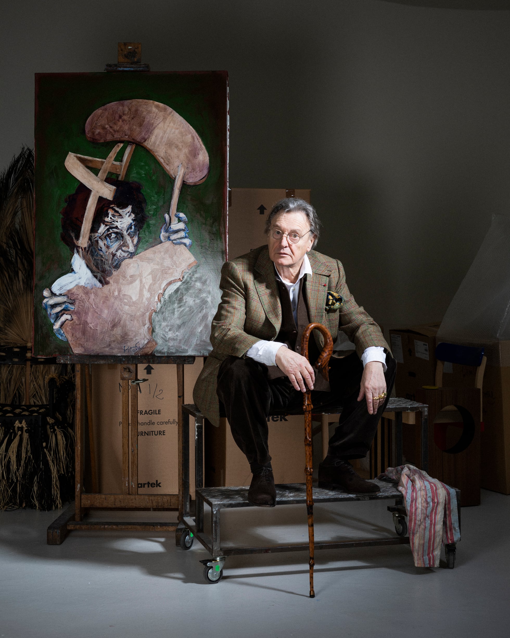 Gérard Garouste, pintor: “Todo lo que he conseguido en la vida ha sido ...