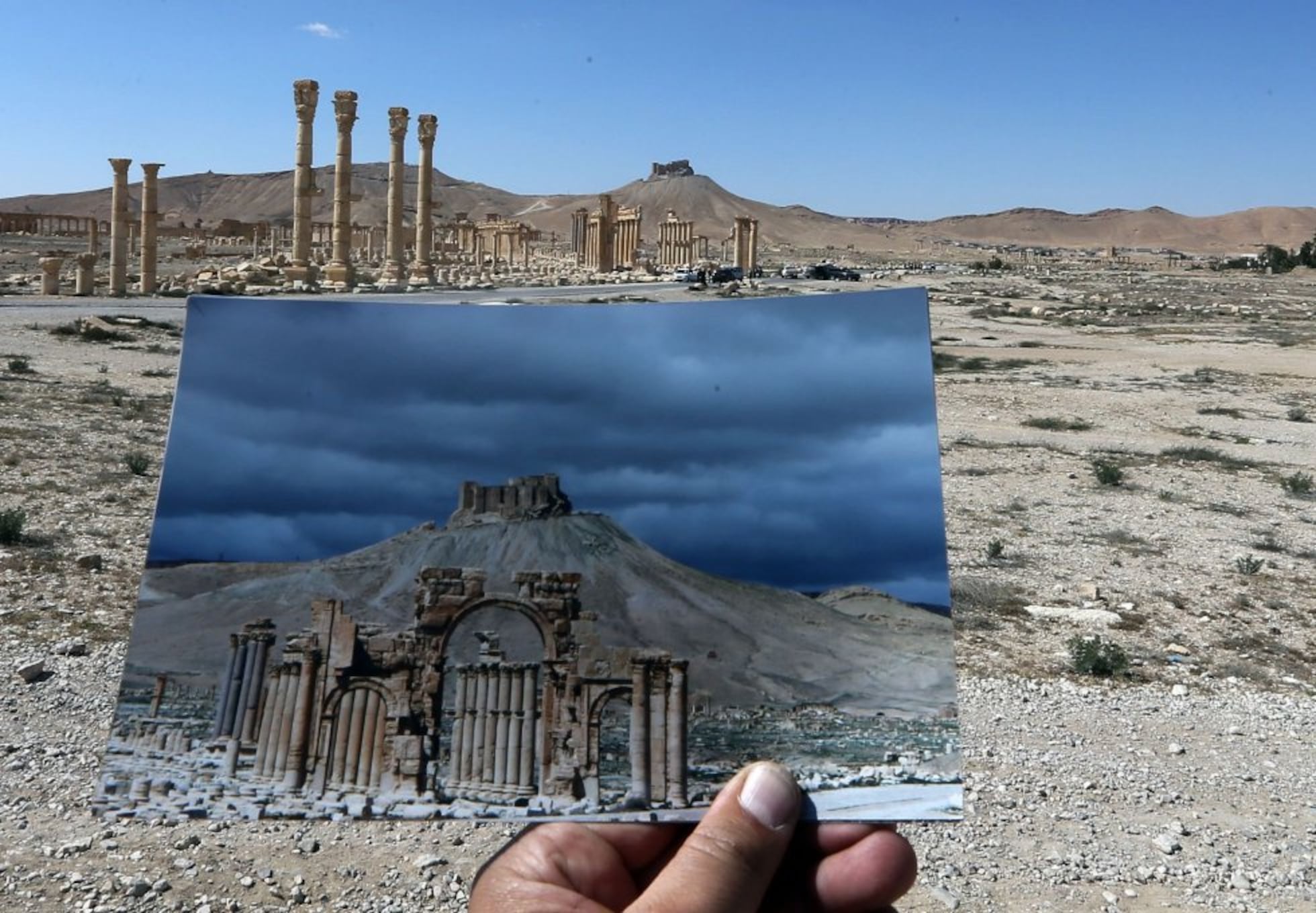 El antes y el después de Palmira | Fotos | Internacional | EL PAÍS