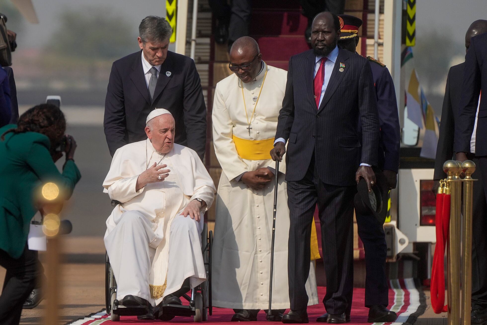 La Llegada Del Papa Francisco A Sudán Del Sur En Imágenes Fotos Internacional El PaÍs