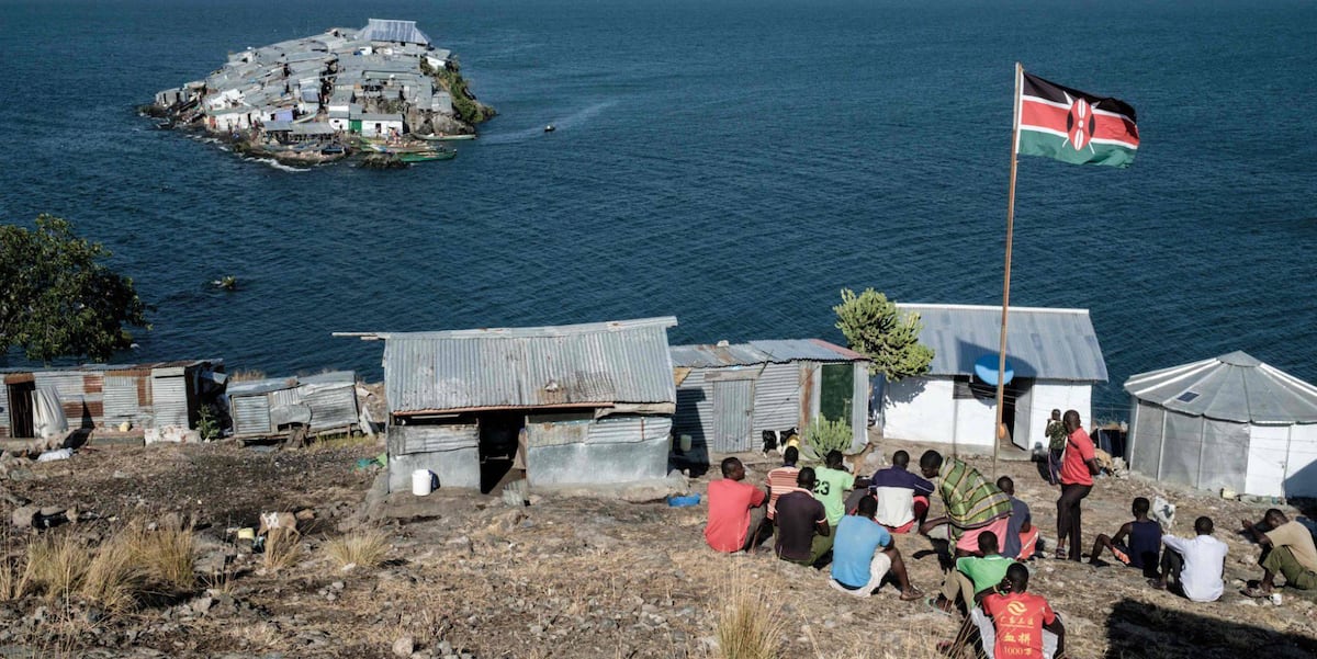 Migingo, una isla diminuta, motivo de disputa entre Kenia y Uganda ...