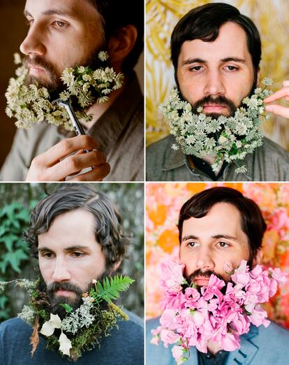Está pasando: las barbas con flores son tendencia | S Moda: Revista de ...