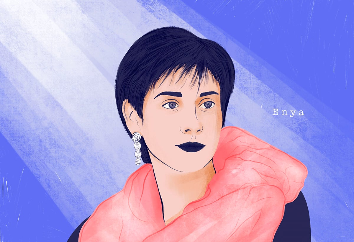 El tortuoso camino que llevó a la cantante superventas Enya a recluirse ...
