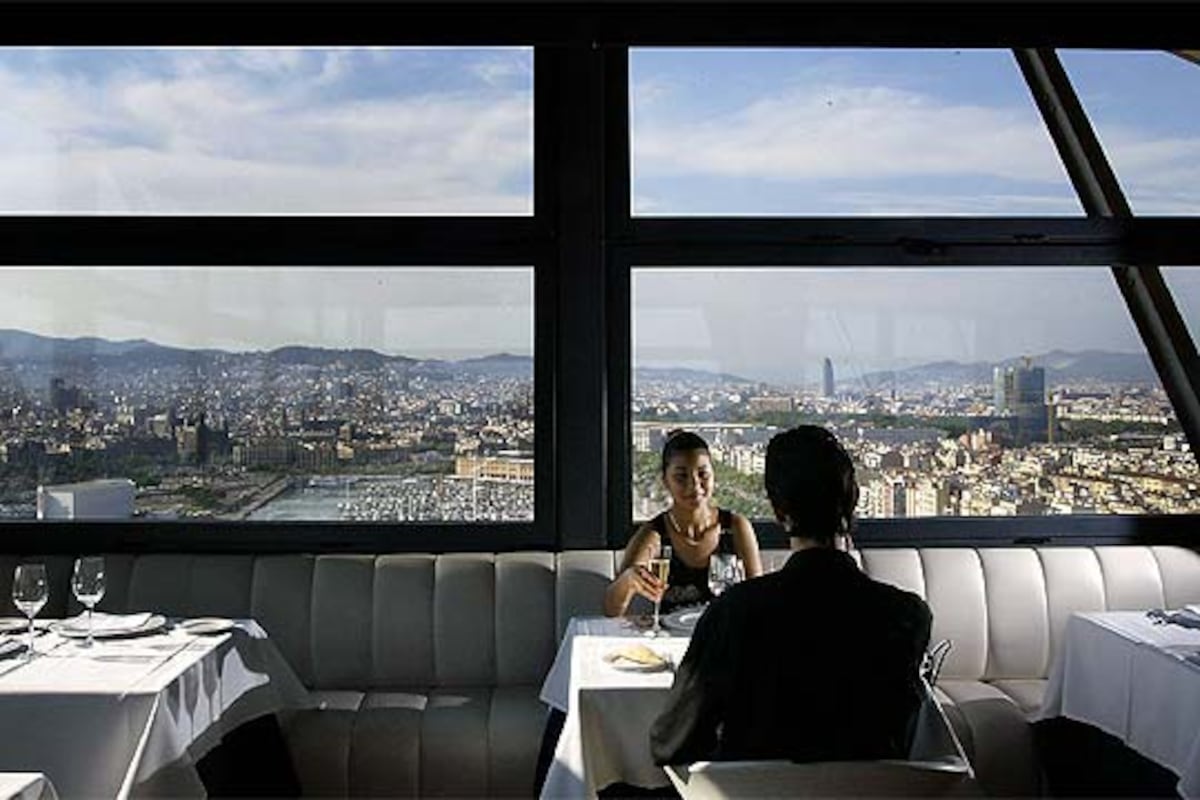 Vista de Barcelona desde el restaurante Torre de Altamar | El Viajero ...