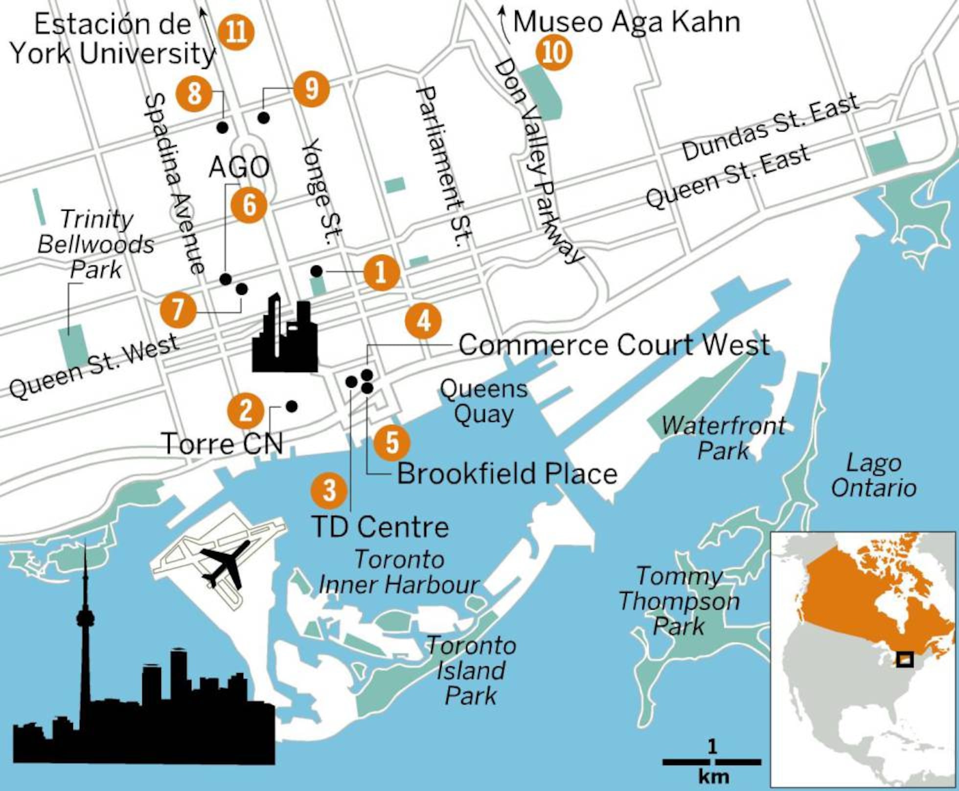 Viajar a Canadá: Toronto, pura arquitectura de vanguardia | El Viajero ...