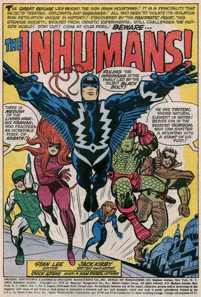 Cuatro Fantásticos Los primeros superhéroes de Marvel: Los primeros ...