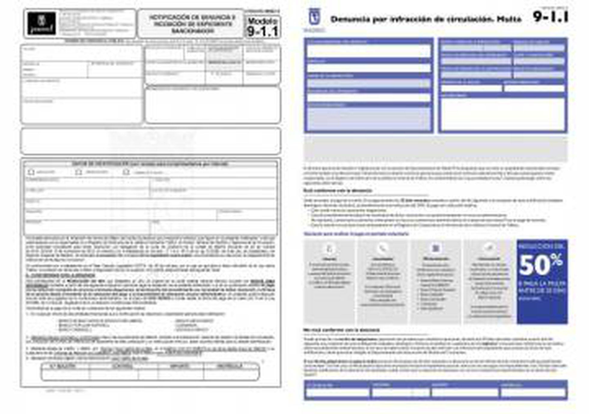 El Ayuntamiento presenta el nuevo modelo de multa más comprensible ...