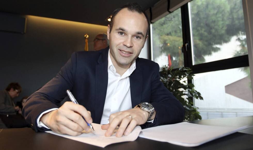 Andrés Iniesta, su vida deportiva en el FC Barcelona | Fotos | Deportes ...