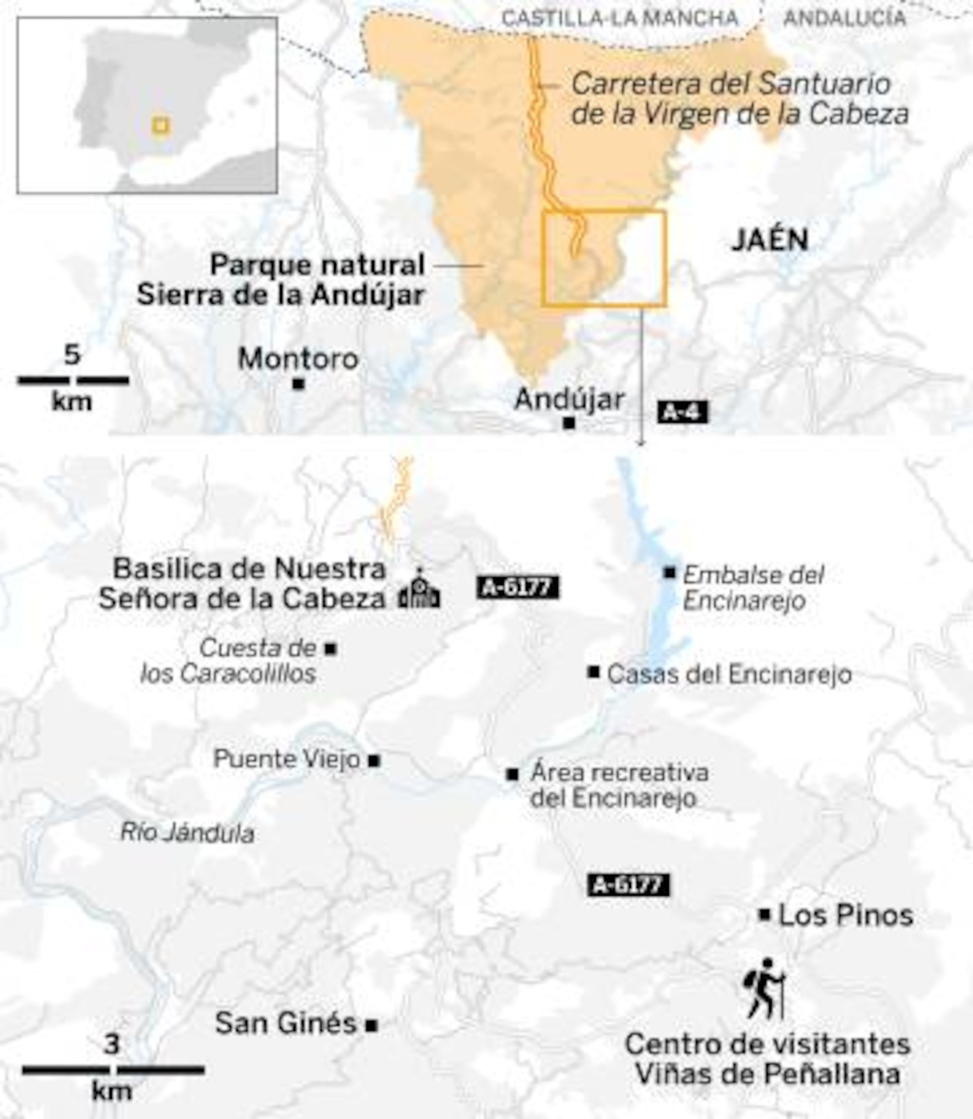 Jaén: Mucho que ver en la sierra de Andújar | El Viajero | EL PAÍS