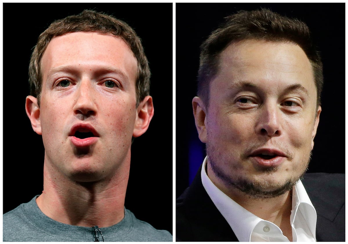 Pelea de magnates: Mark Zuckerberg lamenta que Elon Musk “no va en ...