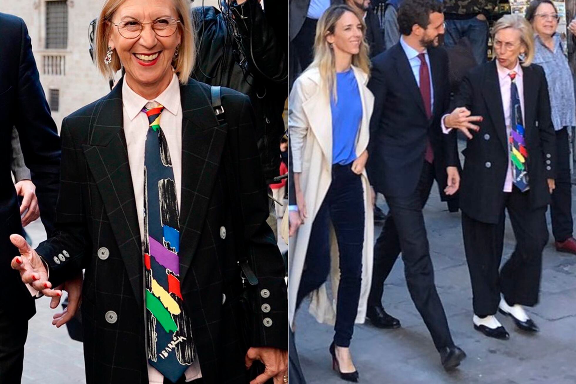 Qué hay detrás de la simbólica colección de corbatas XXL de Rosa Díez ...