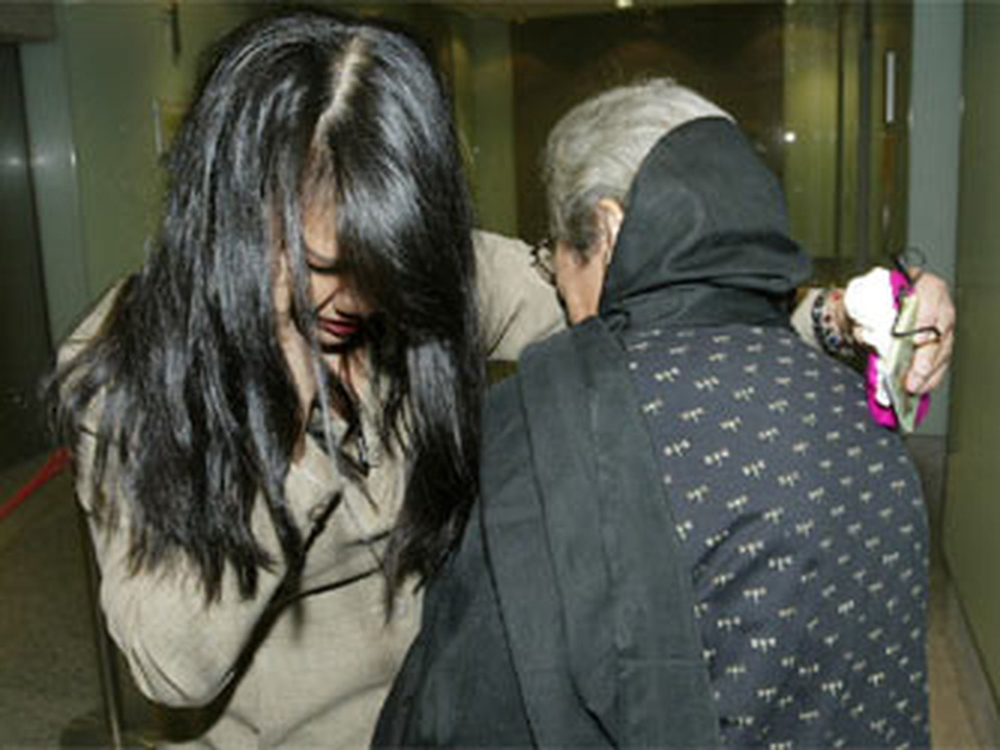 Ladan And Laleh Bijani Funeral