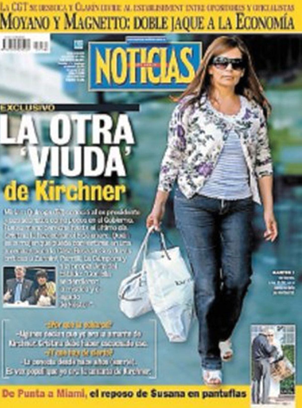 Elizabeth Miriam Quiroga, portada de la revista 'Noticias' | Agenda ...