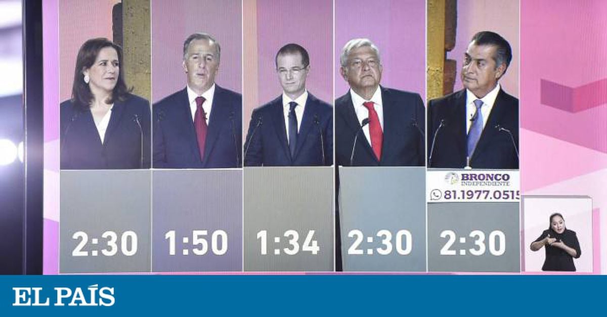 Debate presidencial México 2018: La mano mochada, el 7 de 7 de Anaya y ...