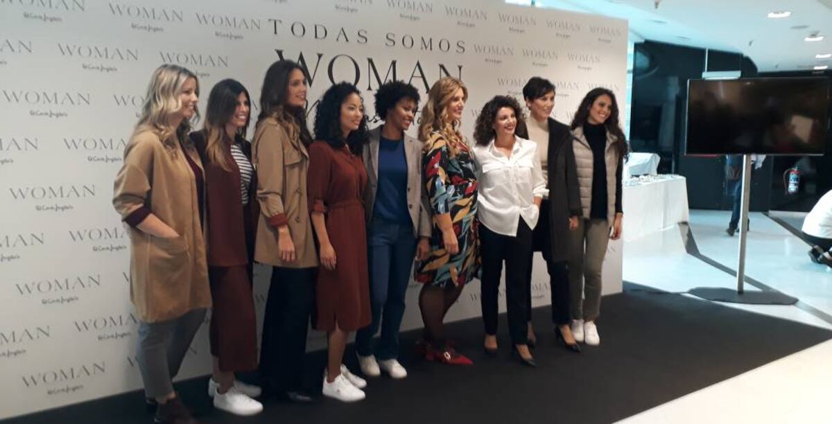 Nueve empleadas de El Corte Inglés se 'visten' de modelos para su nueva ...