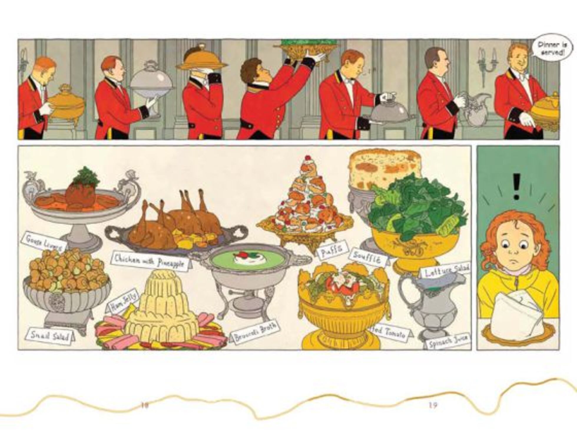 Gourmets japoneses, comidas en Buckingham Palace y Panteras Rosas con ...