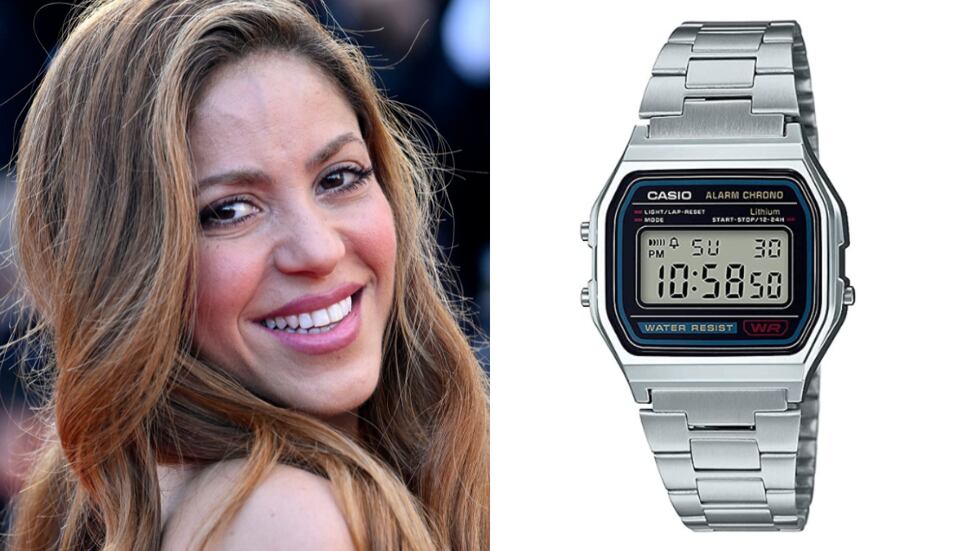 Shakira Casio: ¿Eres team Casio? No estás solo: este reloj ‘vintage ...