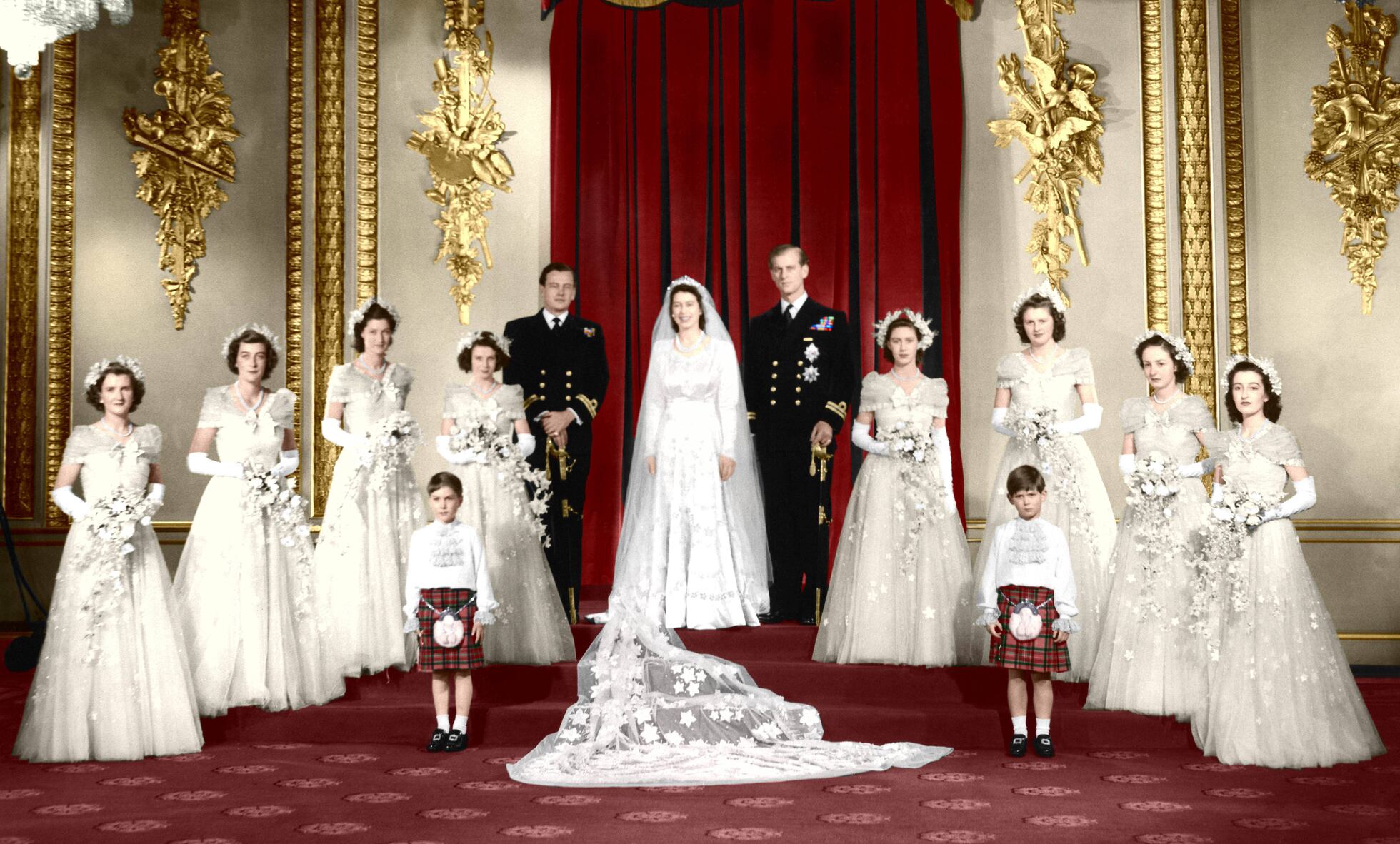 Felipe de Edimburgo e Isabel II, 80 años de una historia de amor que ...