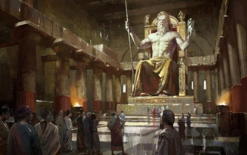 El Zeus de Fidias, el Faro de Alejandría y la tumba de Alejandro Magno ...