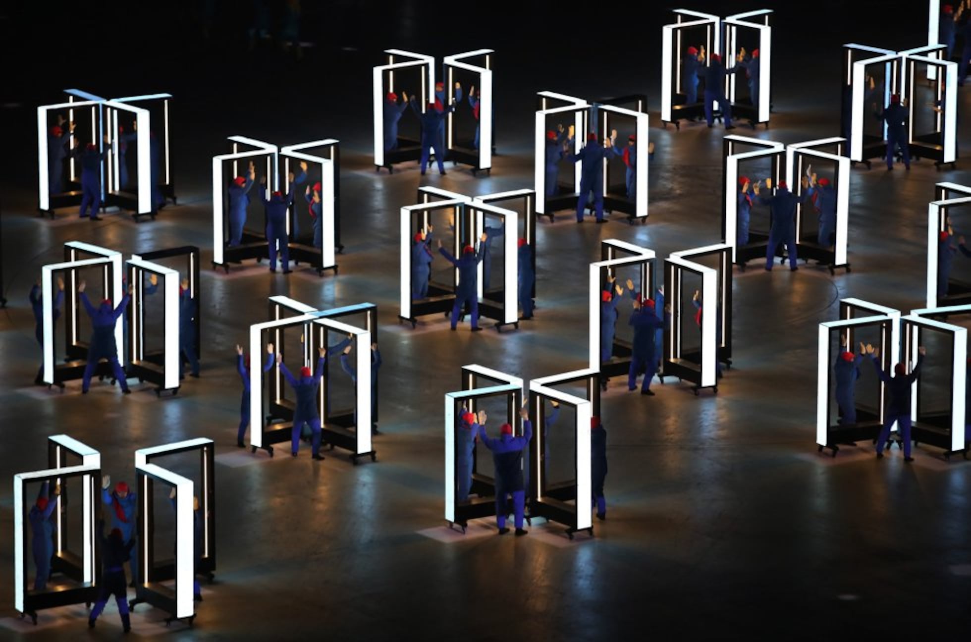 La inauguración de los Juegos Olímpicos de Invierno 2018, en imágenes ...