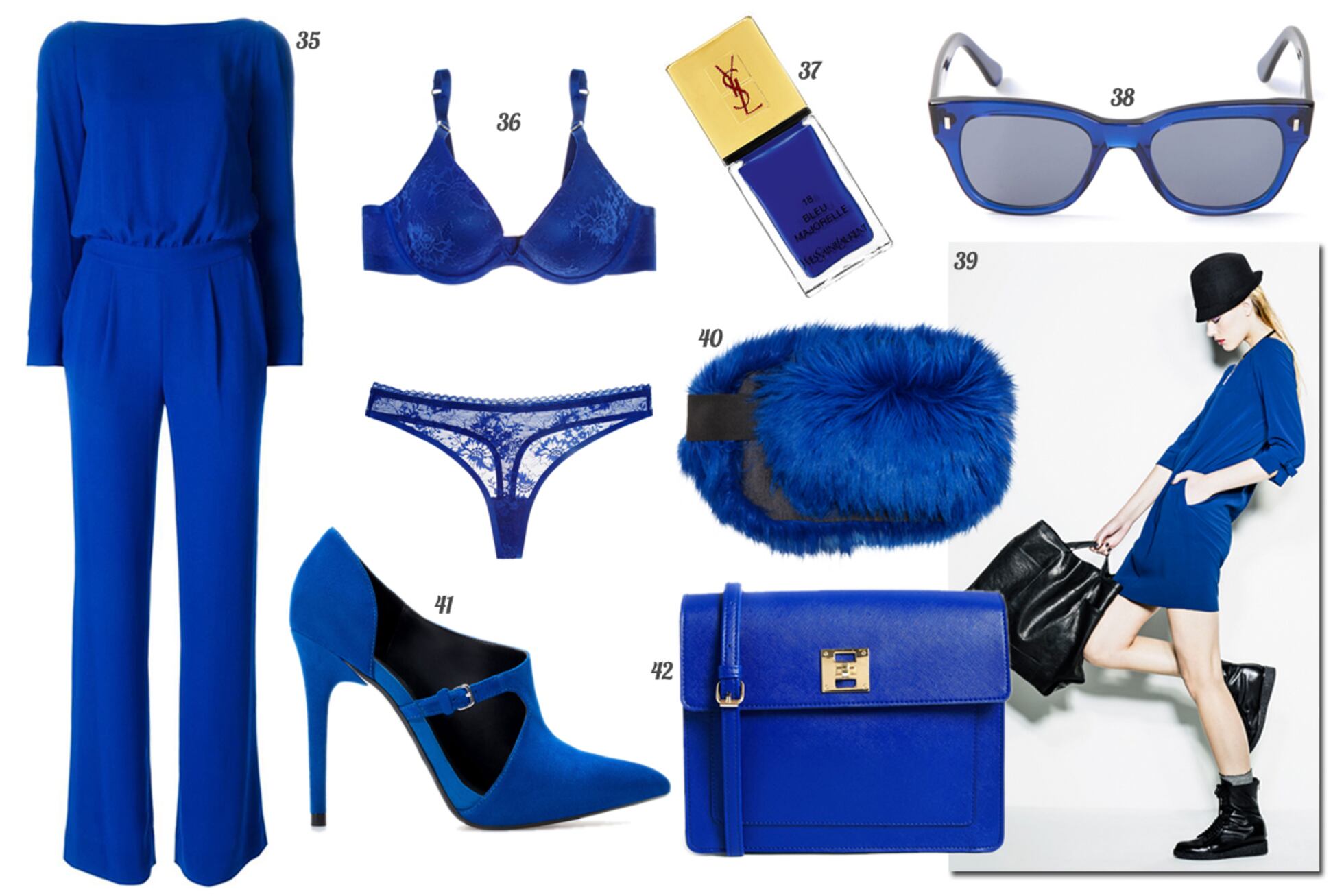108 ideas para lucir el azul cobalto, uno de los colores de la ...