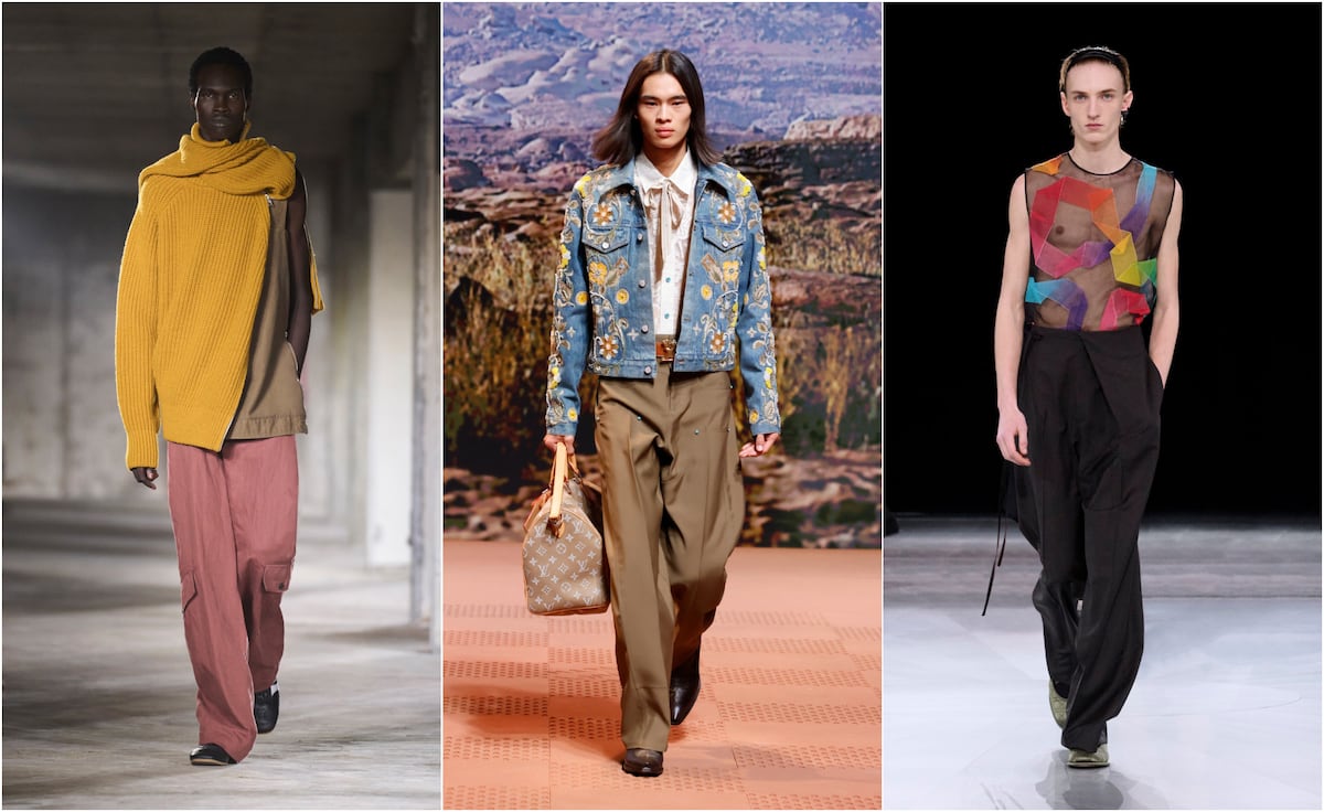 La moda masculina de París se debate entre el príncipe y el oficinista ...