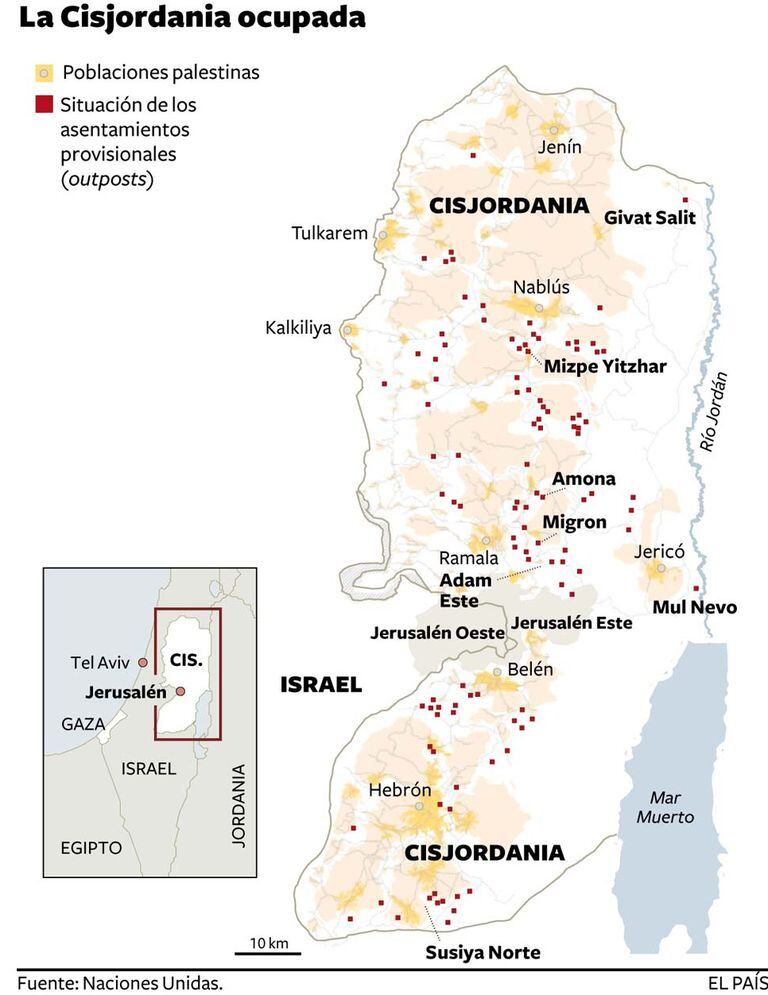 La Cisjordania ocupada | Internacional | EL PAÍS