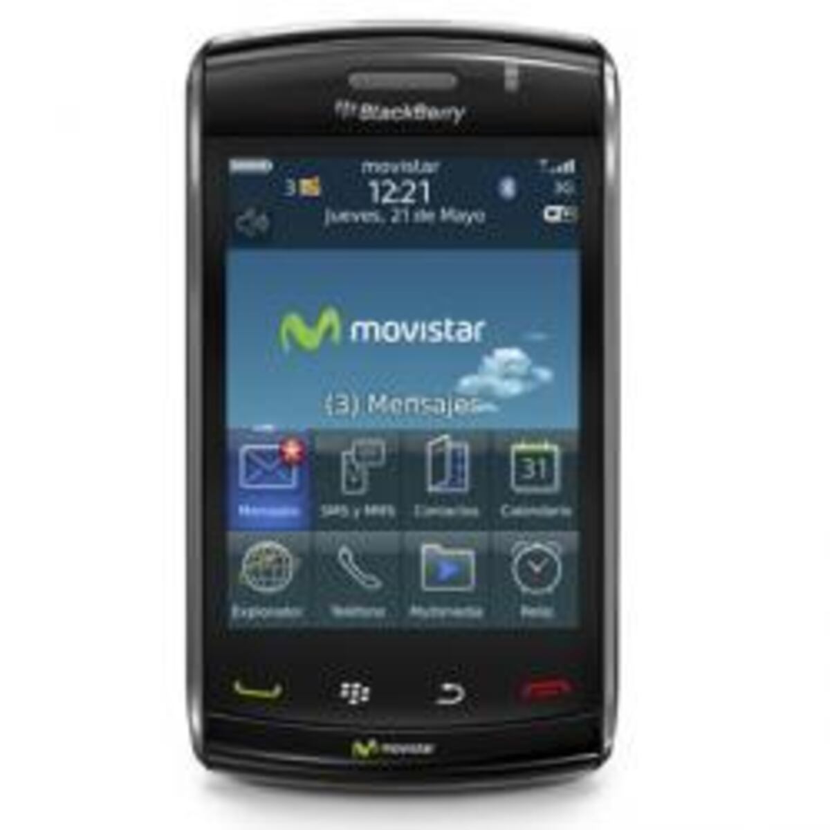 Telefónica lanza la Blackberry táctil que tenía Vodafone en exclusiva ...