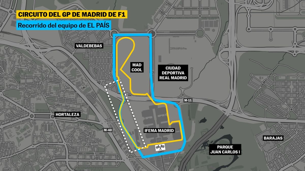 Vídeo | Recorrido por el futuro GP de Fórmula 1 de Madrid: un circuito semiurbano a 10 ...