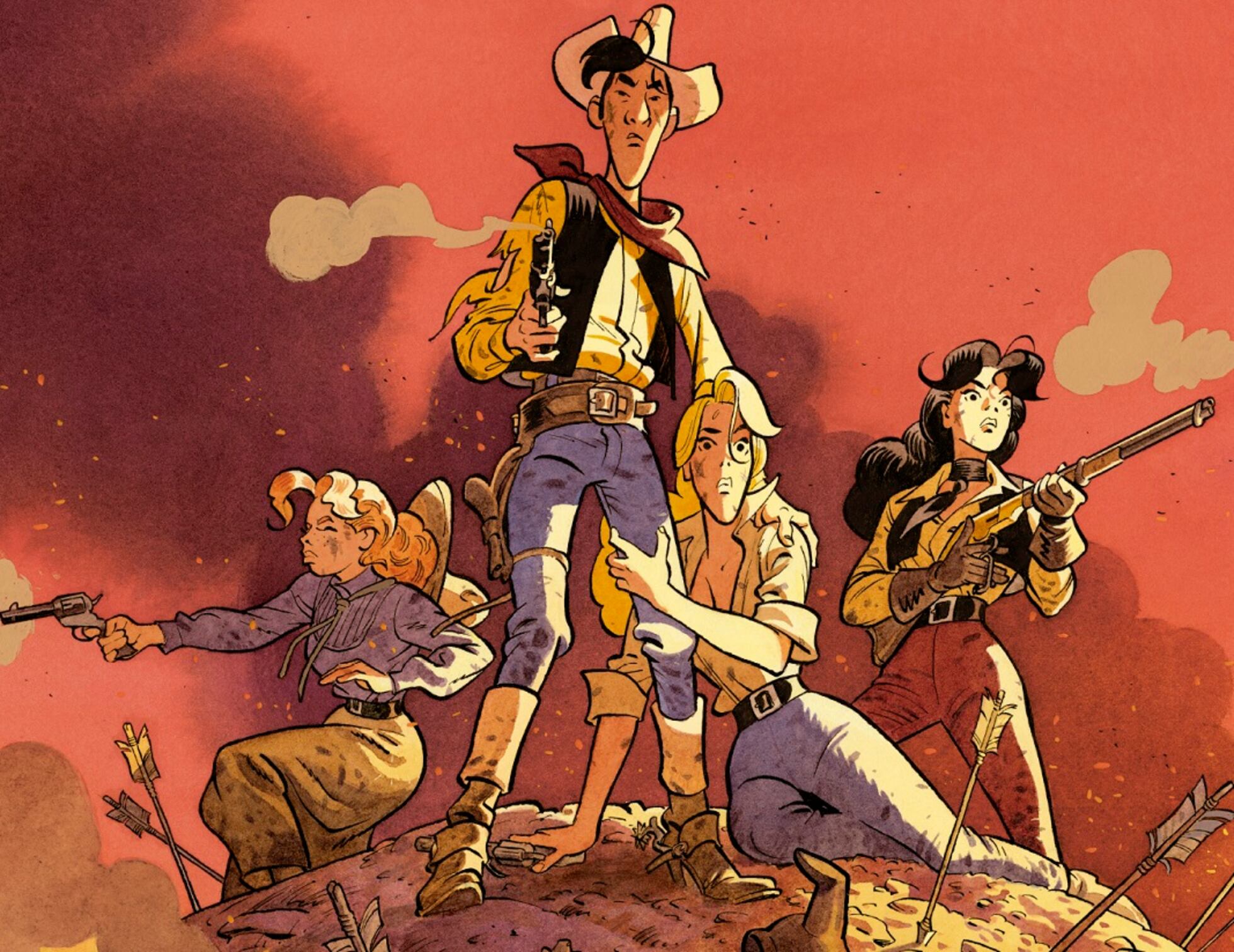 Un nuevo Lucky Luke acechado por el tabaco y las mujeres | Cultura | EL ...