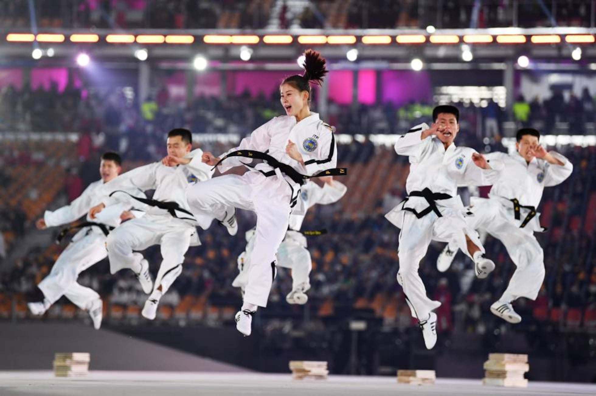 La inauguración de los Juegos Olímpicos de Invierno 2018, en imágenes ...