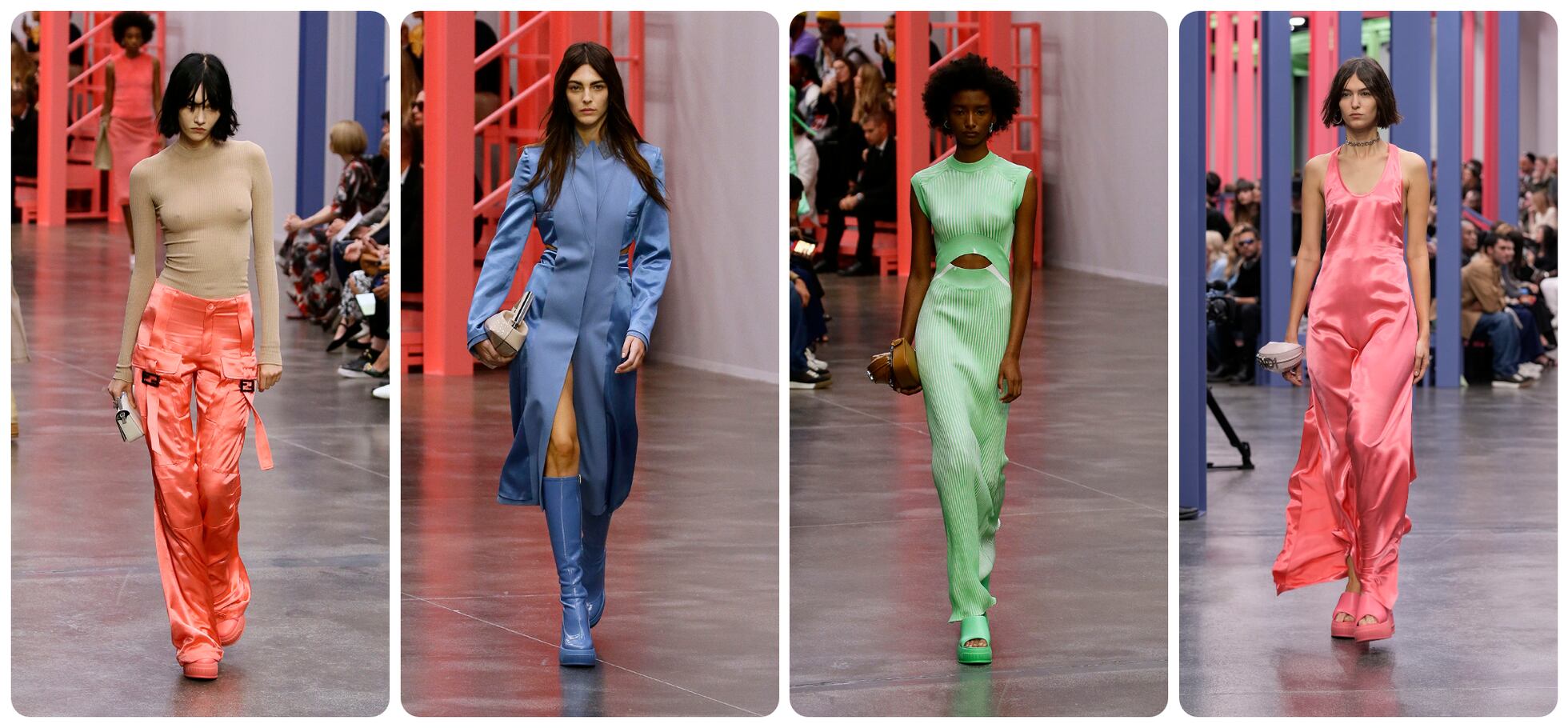 Espectáculos masivos para prendas discretas: la semana de la moda de ...