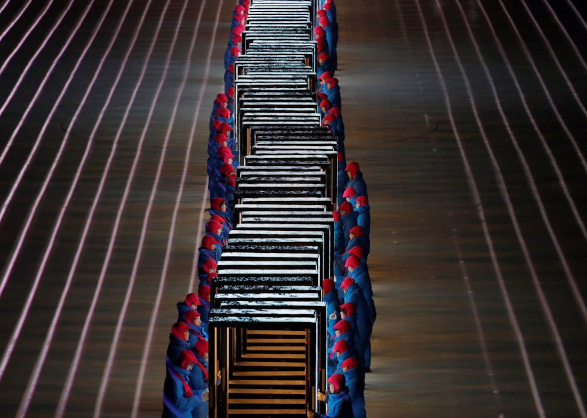 La inauguración de los Juegos Olímpicos de Invierno 2018, en imágenes ...