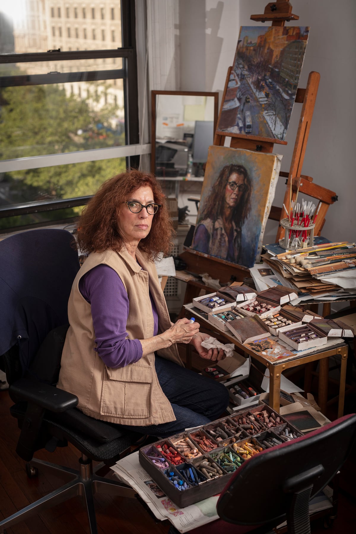 Jane Rosenberg, la retratista de los juicios y autora de una histórica ...