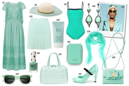 Obsesión veraniega: el verde agua | Fotos | Moda | S Moda | EL PAÍS