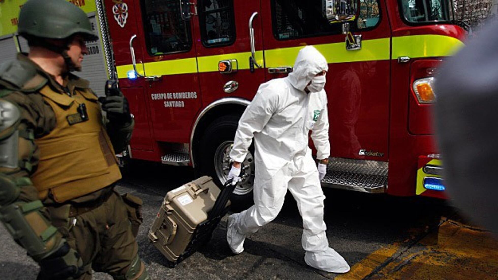 Un ataque terrorista en la capital de Chile provoca catorce heridos ...