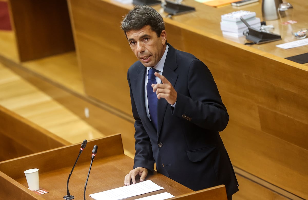 Carlos Mazón es elegido presidente de la Generalitat Valenciana con el ...