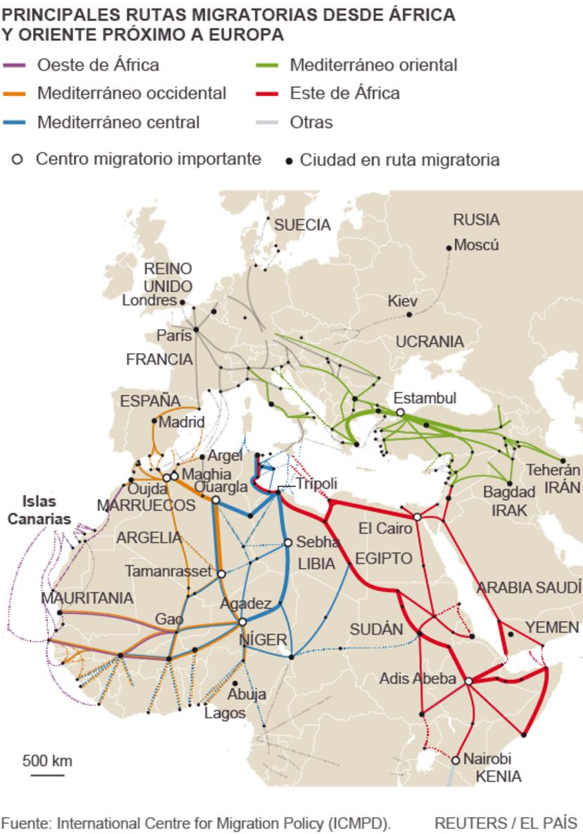 El mar que se convirtió en frontera | Internacional | EL PAÍS