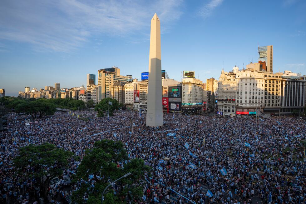 Los festejos de la fanaticada argentina, en imágenes | Fotos | Mundial ...