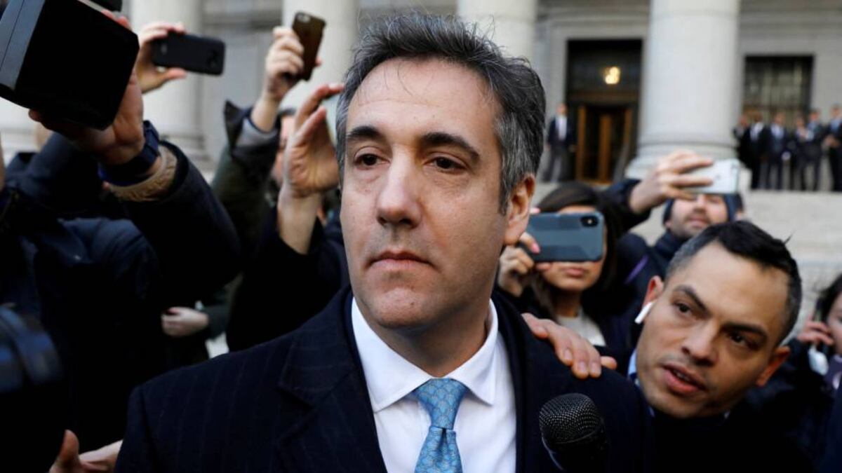 Michael Cohen: El exabogado de Trump admite que mintió al Congreso ...