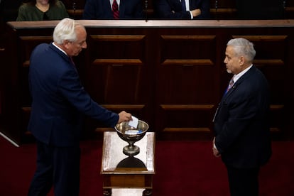 La Ceremonia de Instalación del Congreso Constitucional chileno, en ...