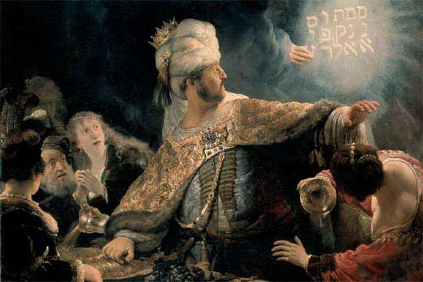El festín de Baltasar (1635), de Rembrandt | Cultura | EL PAÍS