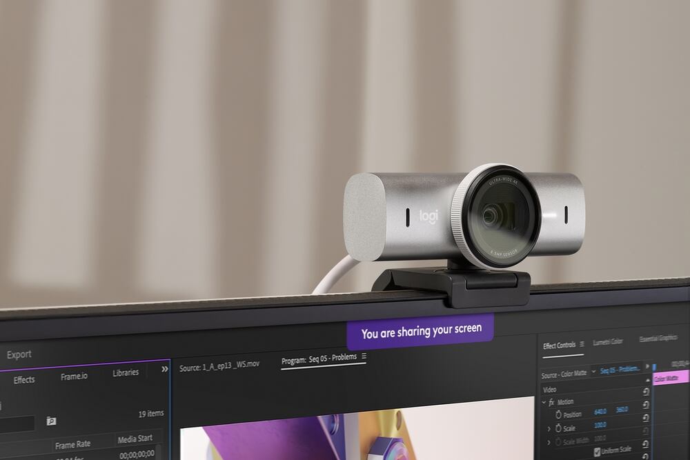 Logitech presenta su mejor webcam con capacidades IA para los usuarios ...