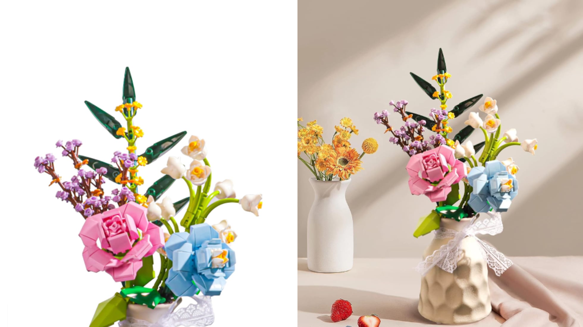 Estas flores de Lego son perfectas para decorar y divertirse | Estilo ...