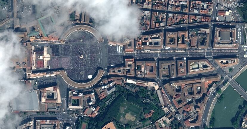 World leaders and faithful bid farewell to Pope Francis as the Church prepares to choose his ...