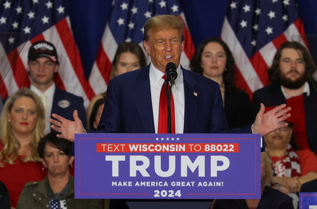 Trump’s campaign said it raised $50.5 million at a high-dollar Florida ...